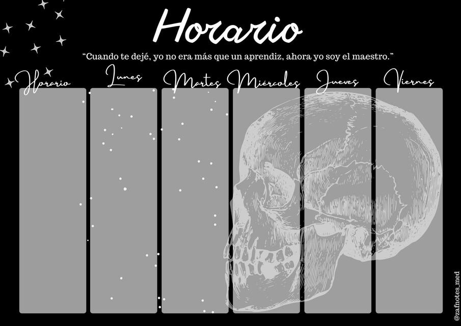 Horario Dark week | Yuleisy Roque Garcia | uDocz