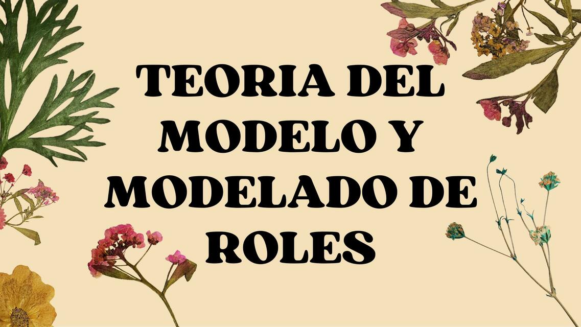 Teoría del modelo y modelado de roles enfermería | Aida NursNotes | uDocz