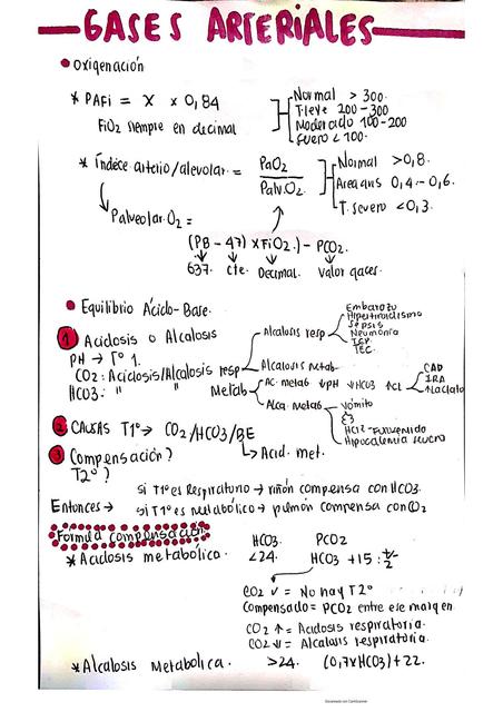 Gases arteriales - Interpretación | Apuntes de medicina | Cuidados ... Gases arteriales - Interpretación | Apuntes de medicina | Cuidados ...