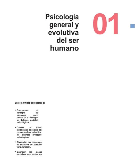 Psicología general y evolutiva del ser humano | Psicología, sociología ...