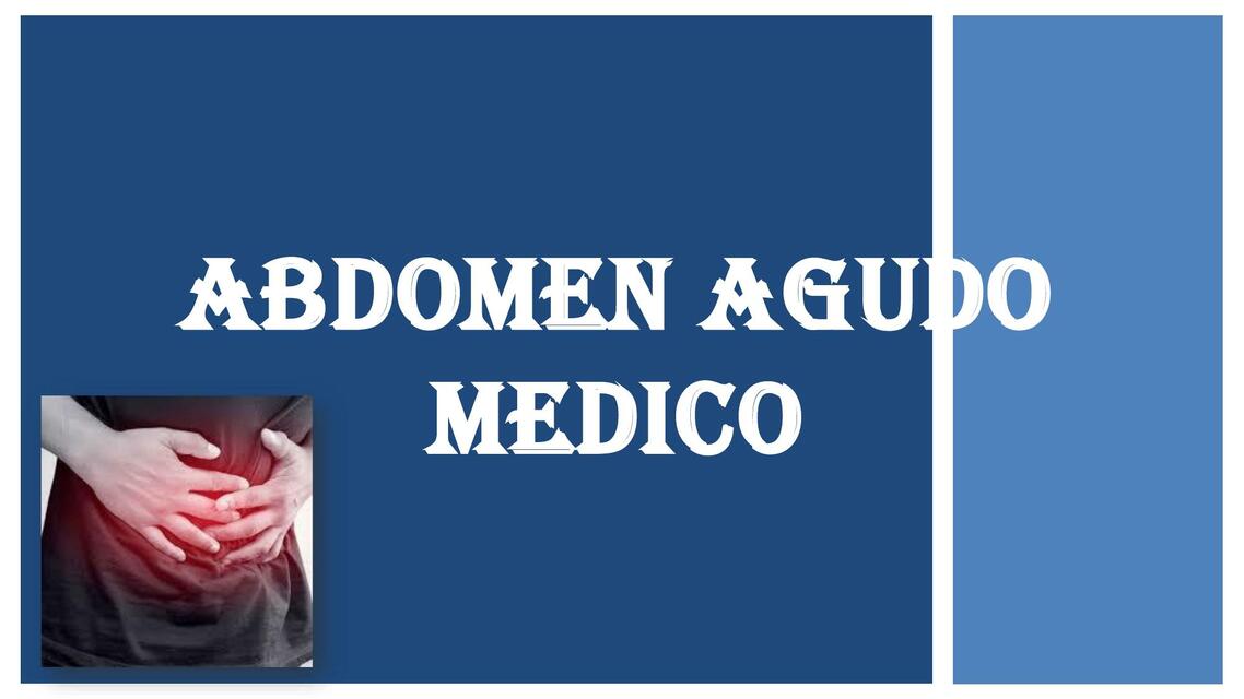 Flashcards de Abdomen agudo medico | Por génesis | uDocz