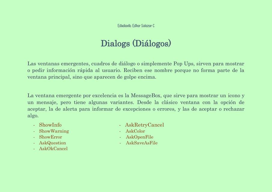 Diálogos (Python) | developer.ishtar | uDocz