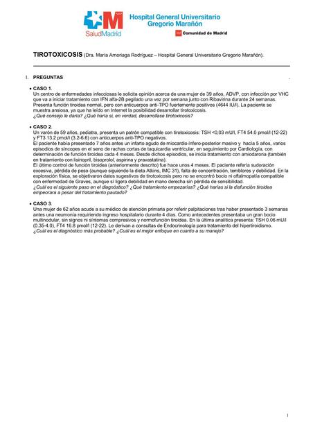 Tirotoxicosis | Emmanuel Badillo | uDocz