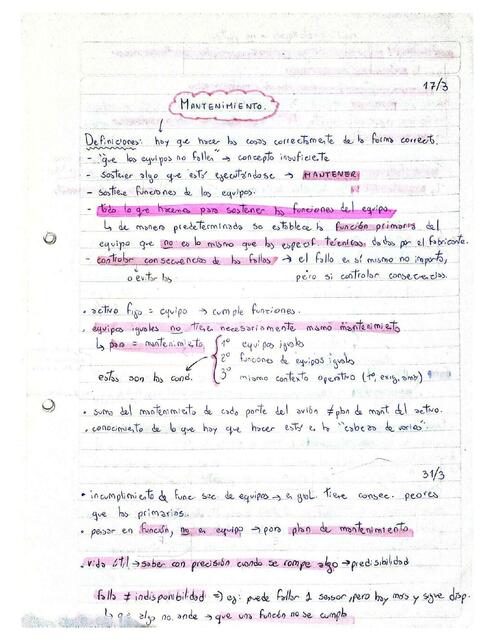Mantenimiento definición y patrones de falla | El Rincón de la ...