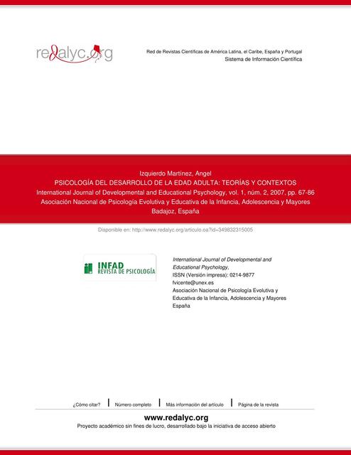 Psicología del Desarrollo de la Edad Adulta: Teorías y Contextos | Medicina y salud para todos ...