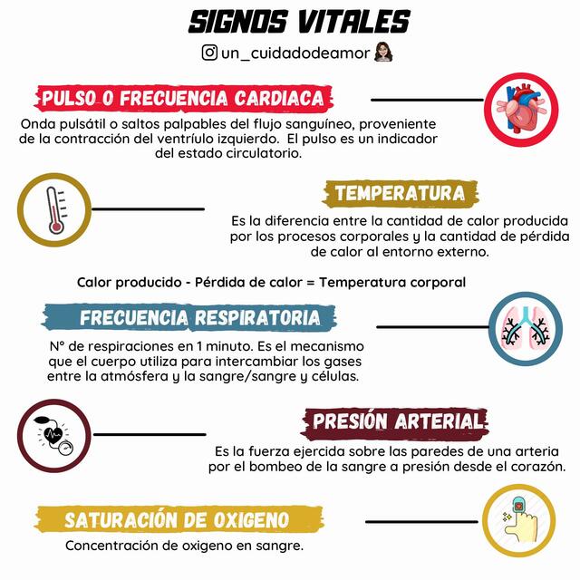 Flashcards de Signos vitales | Por Enfermería | uDocz