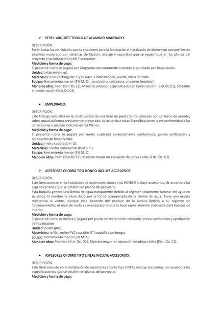 Perfil arquitectónico | sebastian sarango | uDocz