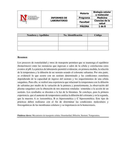 Template Informe de laboratorio OyD | tustrabajos.co | uDocz