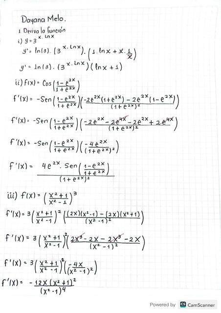 Derivada de la Función | tustrabajos.co | uDocz
