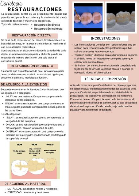 Restauraciones Dentales | Angy C | uDocz