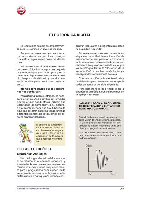 Electrónica digital | Ingenierías, materia y más | uDocz