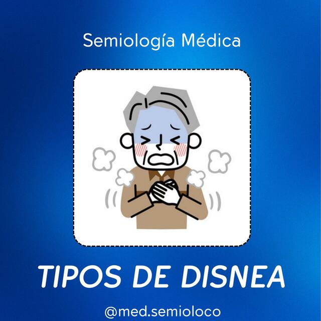Tipos De Disnea Semiología Víctor Rodriguez Botero Mioloco Udocz