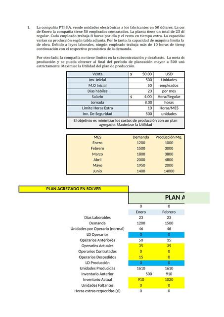 Ejercicio Solver | tustrabajos.co | uDocz