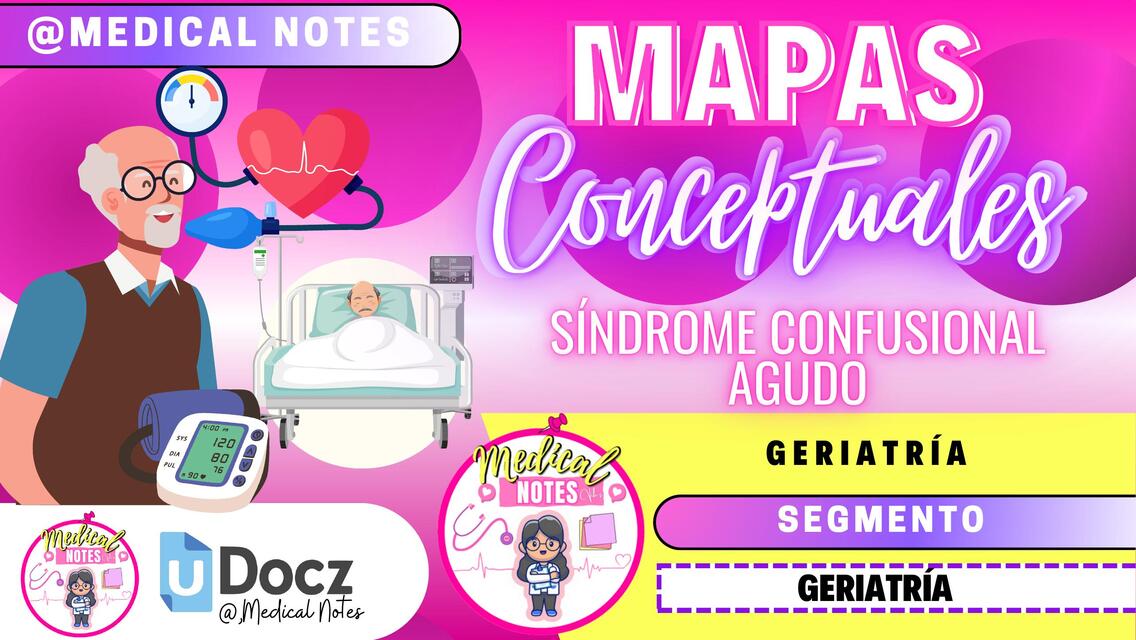 SÍNDROME CONFUSIONAL AGUDO | MEDICAL NOTES | uDocz