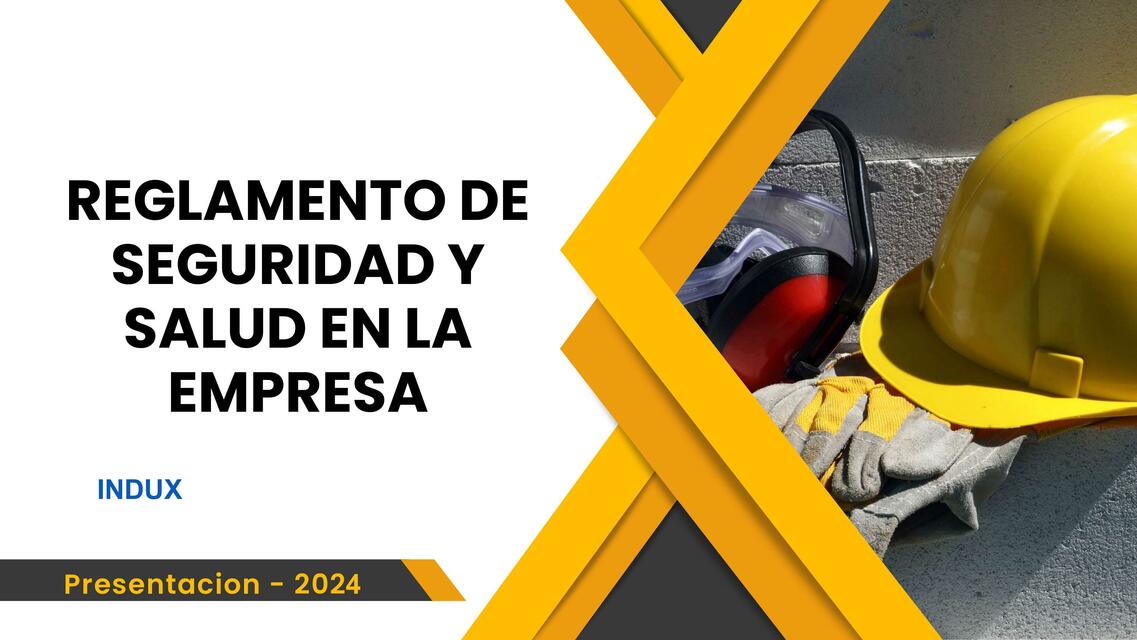 Flashcards de Reglamento de seguridad y salud en la empresa | Por INDUX ...
