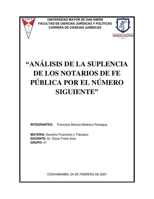 Resúmenes de fe pública notarial | Descarga apuntes de fe pública notarial