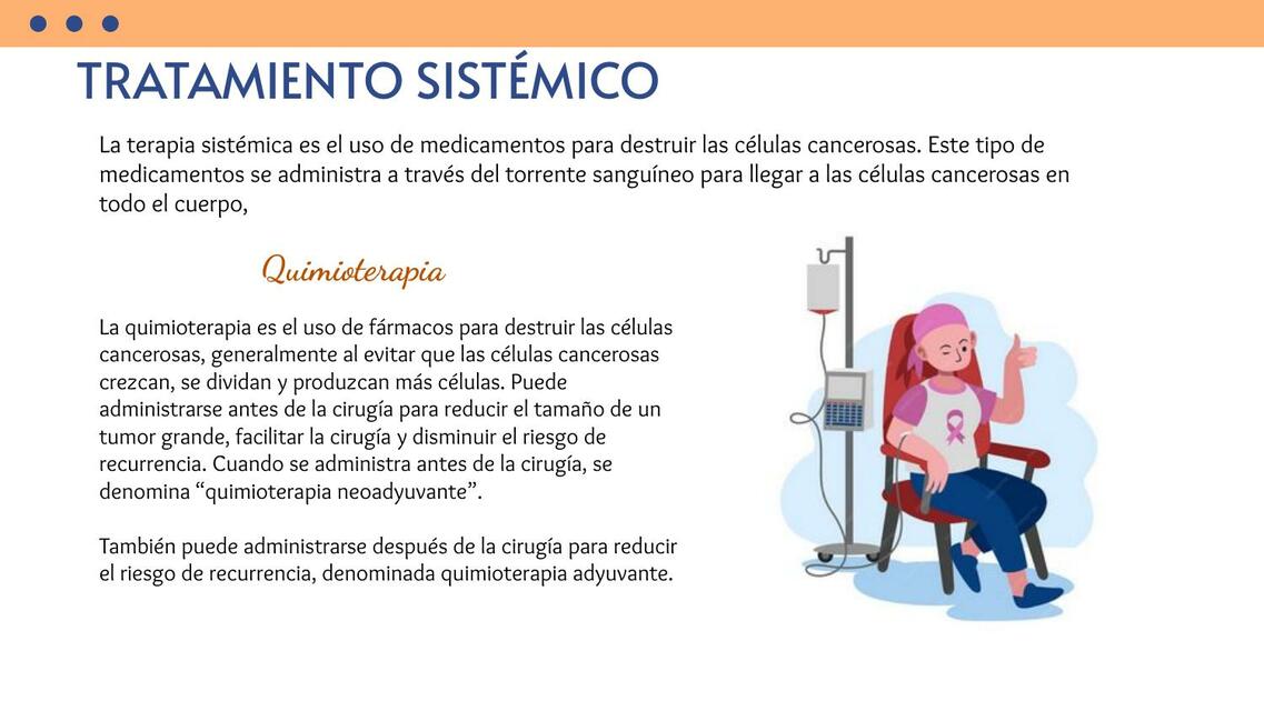 Tratamiento sistemico cáncer de mama | Medicina Óptima | uDocz
