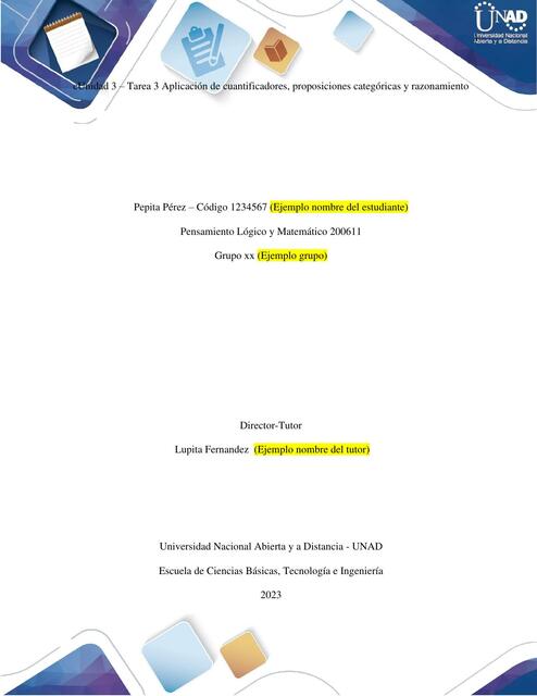 Aplicación de cuantificadores, proposiciones categóricas y razona | tustrabajos.co | uDocz