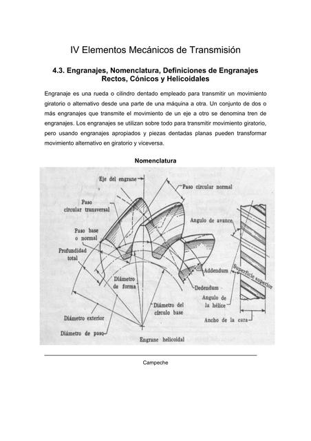 tipos de engranes phpapp02 | Hormedo Rodriguez | uDocz