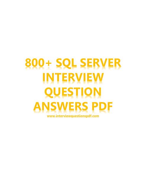 SQL Questions | Sandra Iglesias | uDocz
