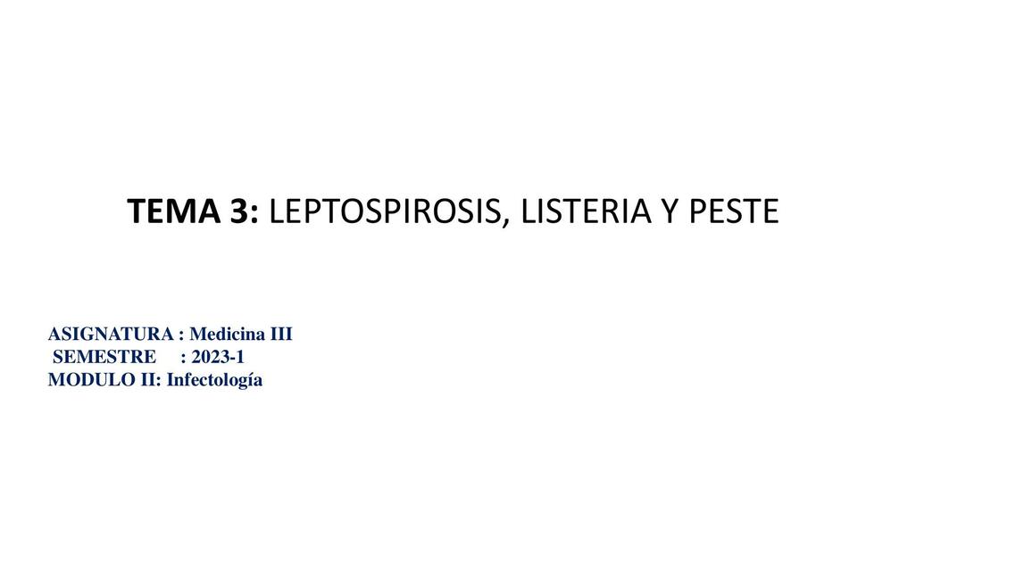 Flashcards de Leptospirosis-Listeria-Peste | Por Tiroxina Med | uDocz