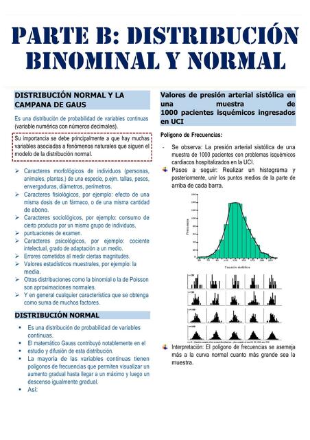 Distribución binomial y normal | Mariana Zarelly Vargas Cárdenas | uDocz