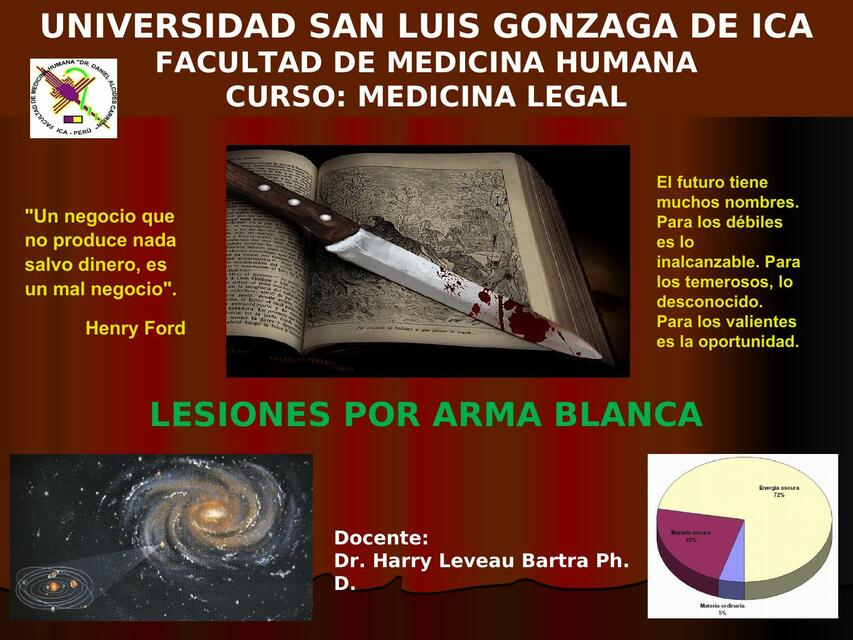 CLASE 03 - LESIONES POR ARMA BLANCA | Ale_medstudent | uDocz