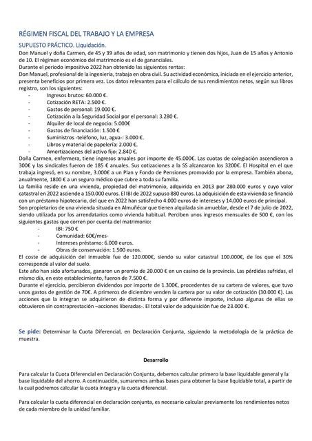 Régimen Fiscal del Trabajo y la Empresa | tustrabajos.co | uDocz