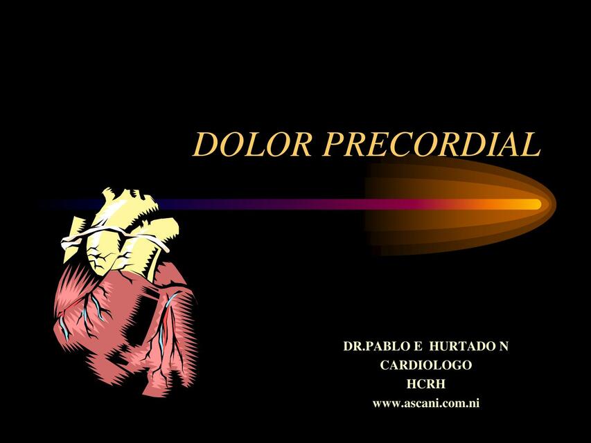 Dolor precordial | david baque mero | uDocz