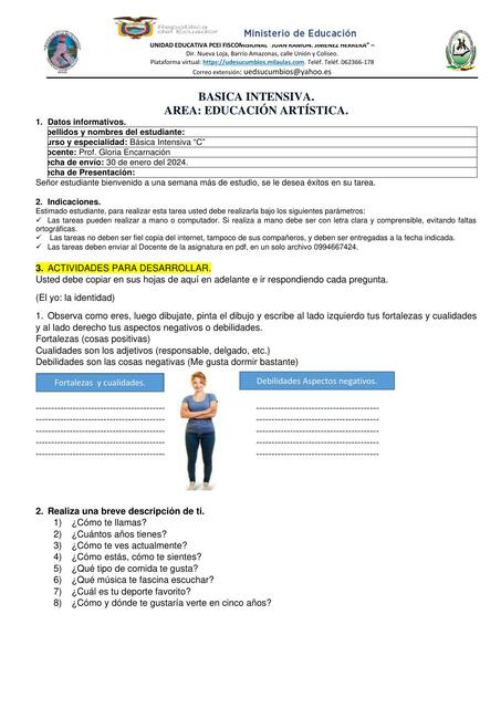 Educación Artística | Dayana Moreno | uDocz