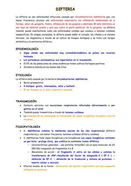 Difteria | Luana Pilprad | uDocz