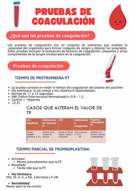 Pruebas de coagulación | Nancy A3C | uDocz