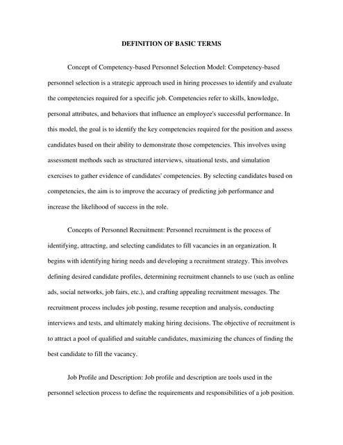 Definition of Basic Terms | tustrabajos.co | uDocz