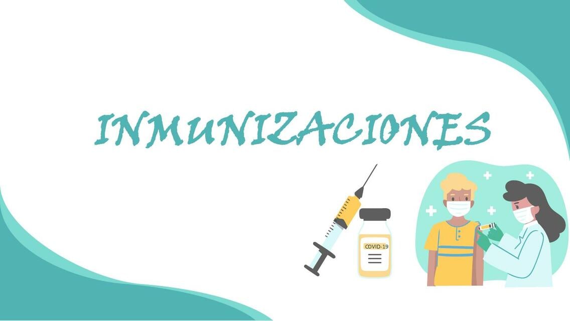 INMUNIZACIONES | Nursemaniapuntes | uDocz