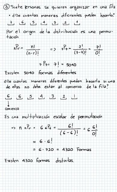 Ejercicios de permutación | tustrabajos.co | uDocz