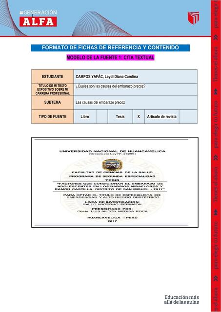 Formato de fichas de referencia y contenido | LEYDI DIANA CAROLINA CAMPOS YAFAC | uDocz