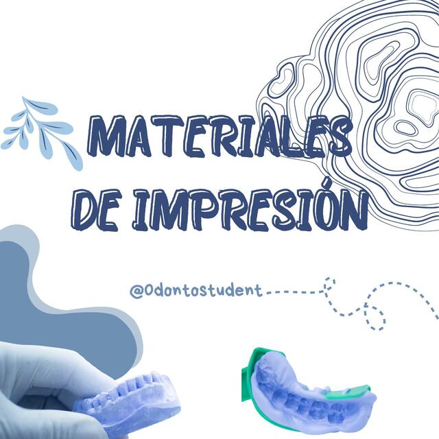 Resúmenes de Materiales de Impresión | Descarga apuntes de Materiales ...