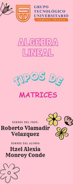 Tipos de matrices | Alexia Monroy | uDocz