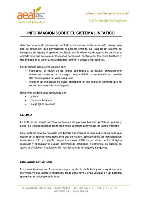 Sistema Linfático | Ysaac Garcia | uDocz