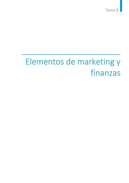 Resúmenes de Marketing y finanzas | Descarga apuntes de Marketing y ...