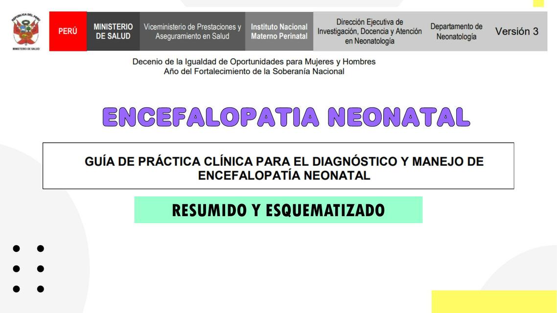 Encefalopatía neonatal | Ale_medstudent | uDocz