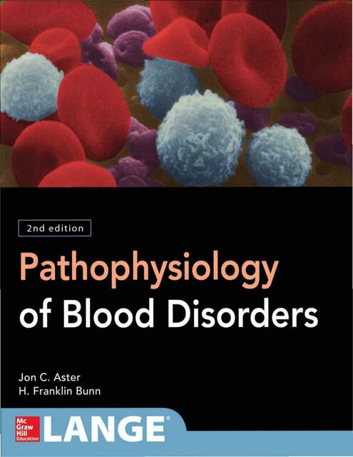 Pathophysiology of blood disorders 2nd edition | Alexander Rangel | uDocz