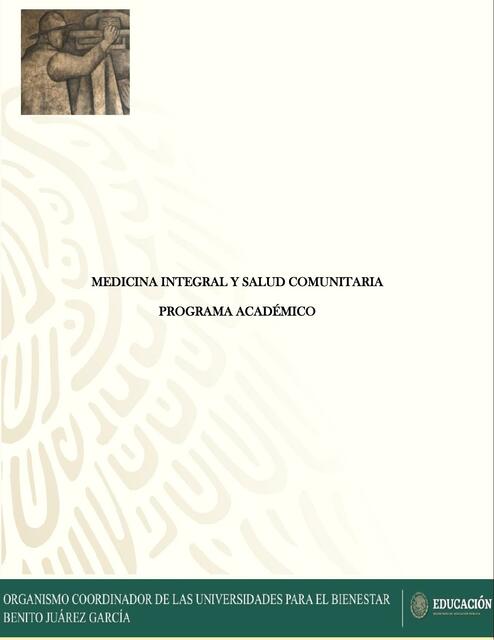 Medicina Integral Programa Academino | Prueba msgs | uDocz