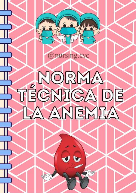Norma técnica de la anemia | nursing.cvc | uDocz