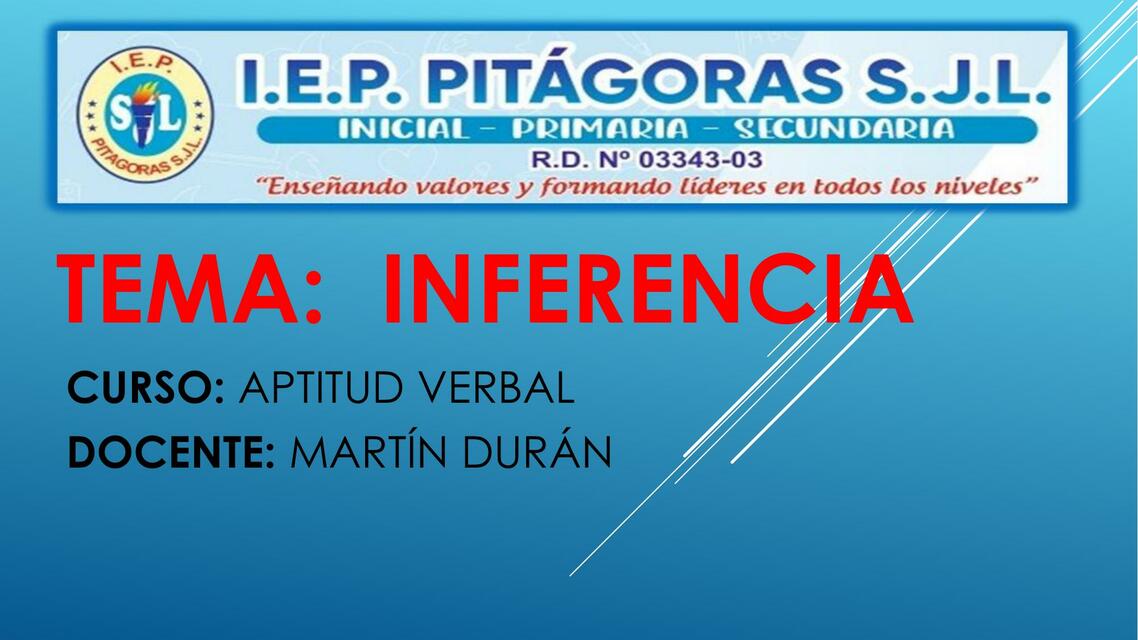 Inferencia | Lalí | uDocz
