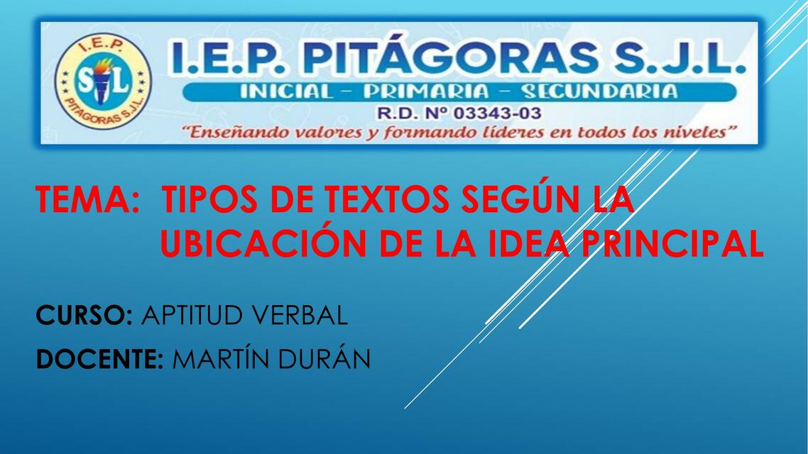 Flashcards de Tipos de textos según la ubicación de la idea principal ...