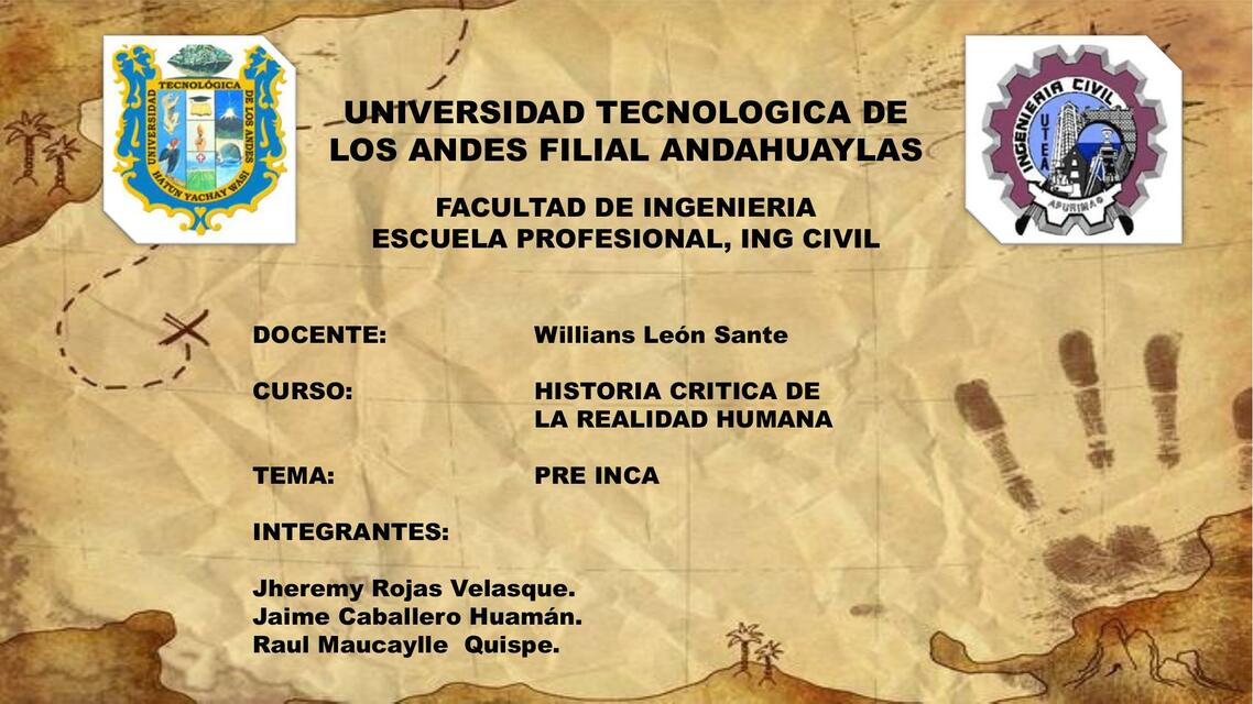 Historia culturas pre inca | Jheremy RV | uDocz