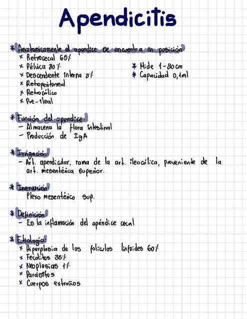 Apendicitis | Valentina Lopez | uDocz