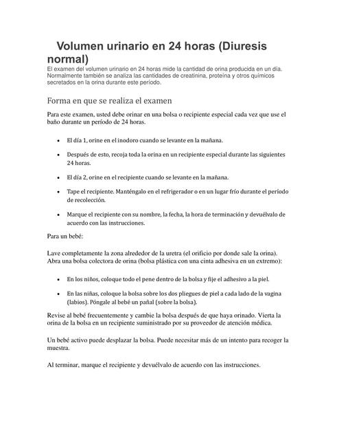 Diuresis normal | Aura Ester Peréz Rada | uDocz