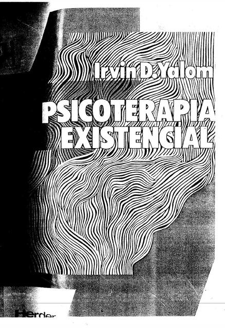 Yalom. Psicoterapia Existencial | PsicoApuntes | uDocz
